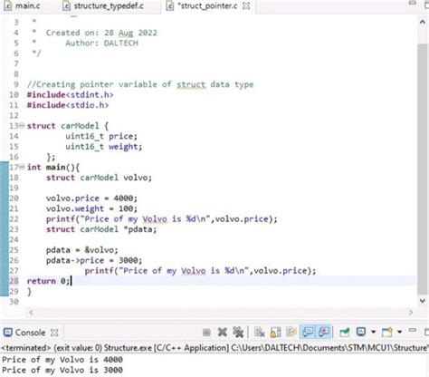 Chukwudalu Udeolisa On Linkedin Creating Pointer Variables Of Struct