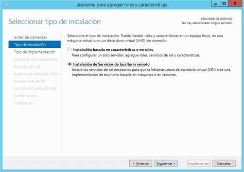 Instalar Rol Escritorio Remoto Remoteapp Rdweb Windows Server 2012 R2 Proyecto A