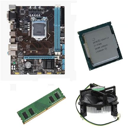 Kit Upgrade Gamer Intel Core I7 6700k H110 M2 Nvme 8gb Ram Peças para Computador e Notebook