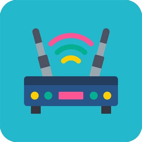 Premium Vector Router Icon