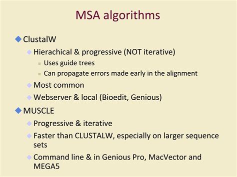ppt multiple sequence alignments advanced blast searches powerpoint presentation id 3721936