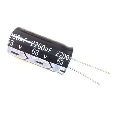 Capacitor Eletrolítico 2200uf 2200mf 63v 105º 18x40