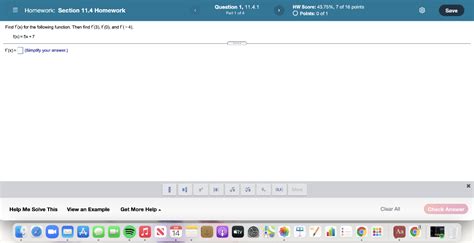 Solved Homework Section 11 4 Homework Question 1 11 4 1