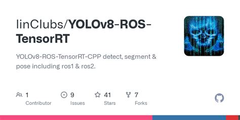 Github Linclubsyolov8 Ros Tensorrt Yolov8 Ros Tensorrt Cpp Detect Segment And Pose Including