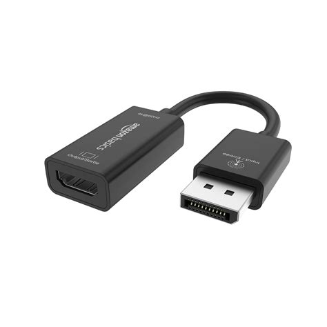 Amazon Basics DisplayPort 4k 60Hz To HDMI Female Converter Not Compatible With A USB Port