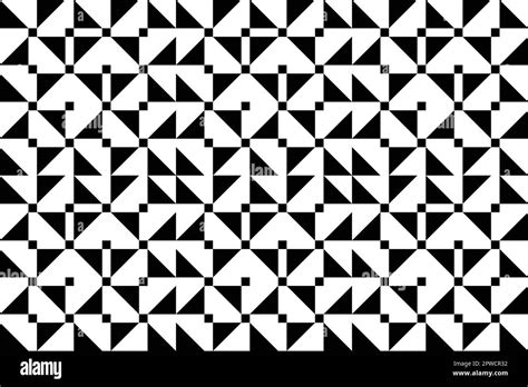 Vector Geometric Pattern Abstract Seamless Geometry Background Colorful Summer Texture With