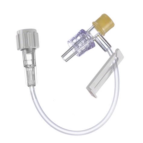 Small Bore Extension Set With Distal T Port And Spin Lock® Connector