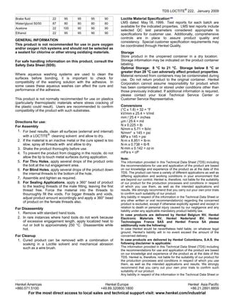 Loctite 222 Tds Pdf