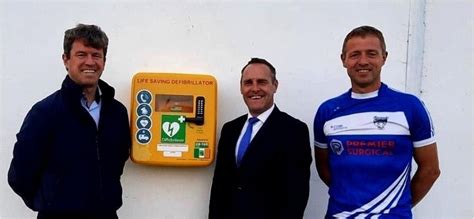 Delighted To Install A New Ce Tek Medical Ltd Defibrillator And Cabinet In Dromin Athlacca Gaa