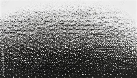 Retro Halftone Effect Pattern Monochrome Grayscale Gradient Dotted Shape Black Dots Spots