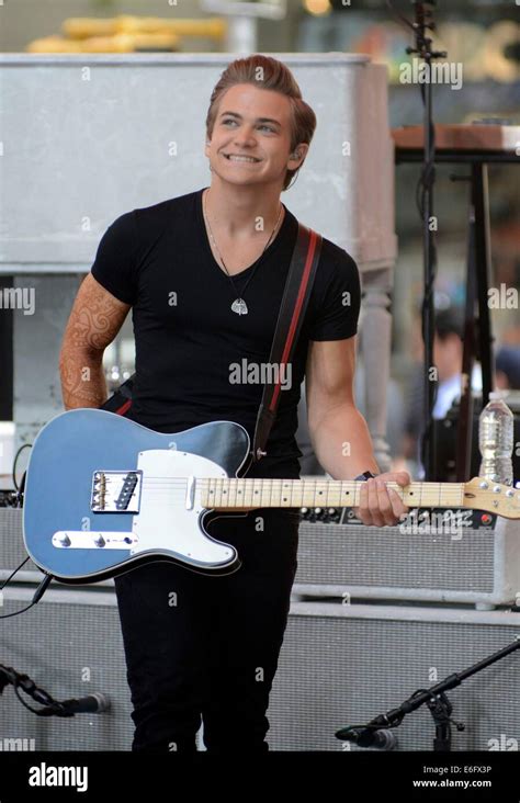 New York Ny Usa 22nd Aug 2014 Hunter Hayes On Stage For Nbc Today