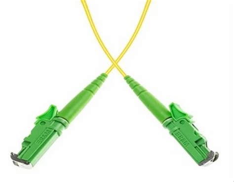 E2000 APC To E2000 APC SM Simplex 2 0 Patch Cord 001 Meter At Rs 150 Piece Fiber Optic