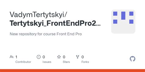 Github Vadymtertytskyi Tertytskyi Frontendpro21 10 2022 26 10 2022