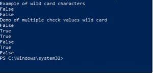 Powershell Wildcards Types Of Wildcard Expressions In Powershell