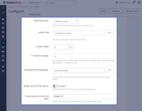 Prestashop Infinite Scroll Automatic Load Products Webkul