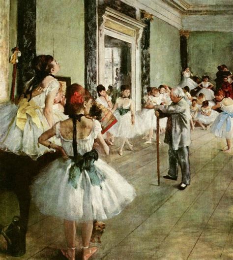 The Dance Class Edgar Degas 1874