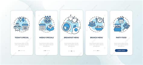 Conceptual Onboarding Screen For Mobile App Featuring Special Offers Vector Mobile Site Ui