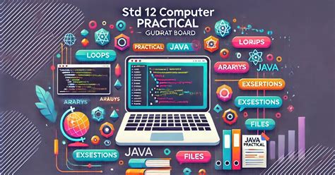 Std 12 Gujarat Board Computer Practical Chapters 7 To 11 📚