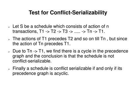 Ppt Conflict Serializability Powerpoint Presentation Free Download Id 5314320