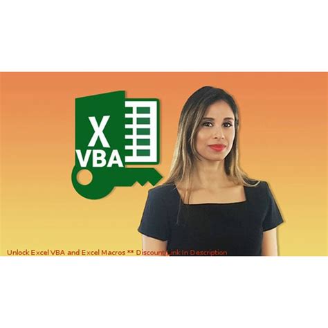 Udemy Course Unlock Excel Vba And Excel Macros By Leila Gharani