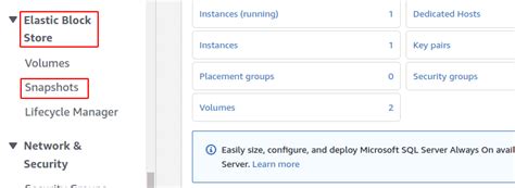 How To Update A User Owned Public Ebs Snapshot To Private Kloudle
