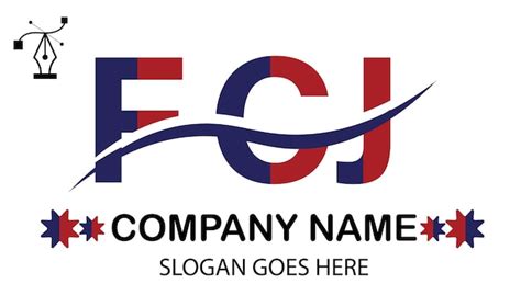Premium Vector Fcj Letter Logo