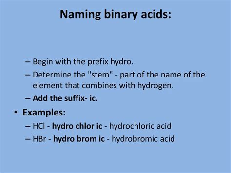 Naming Ternary Acids
