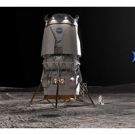 Lunar Lander Design Spacex Blue Origin Dynetics Await Nasa Lunar
