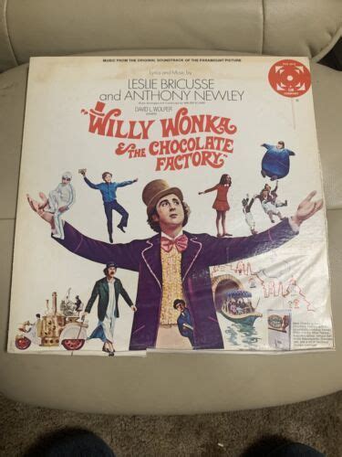 Willy Wonka And The Chocolate Factory Lp 1971 Paramount Pas 6012 Record