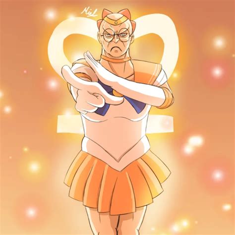 Five Elders X Sailor Guardians From Sailor Moon Series One Piece