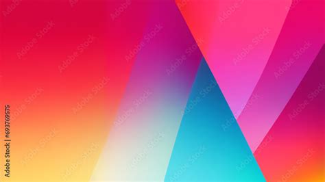 중간 청록색 파스텔 오렌지색 및 로얄 블루 색상을 갖춘 다채롭고 생생한 세 수평 배경 Stock Illustration Adobe Stock