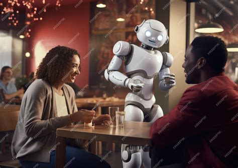 Premium Ai Image An Ai Chatbot Interacting With Customers On A
