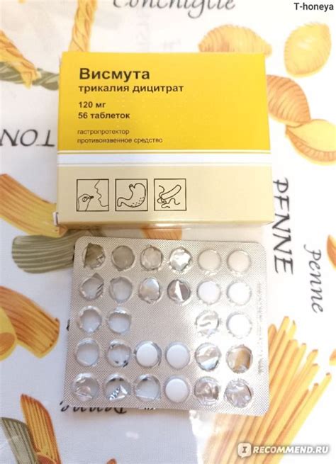 Таблетки Ozon Висмута трикалия дицитрат - «Таблетки висмута трикалия ...