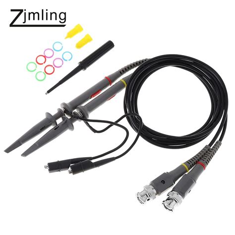 2pcs Oscilloscope Probe Kit 20mhz 200 600v Scope Clip Test Probe Cable