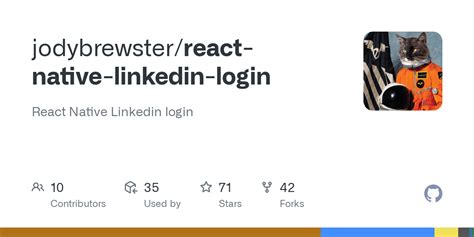 Github Jodybrewsterreact Native Linkedin Login React Native