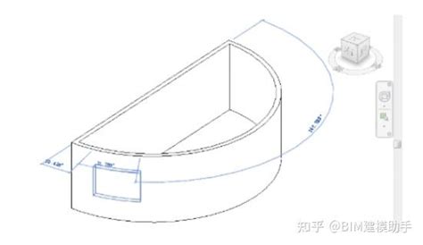 Revit中曲面墙的开洞方法及【一键开洞】操作 知乎