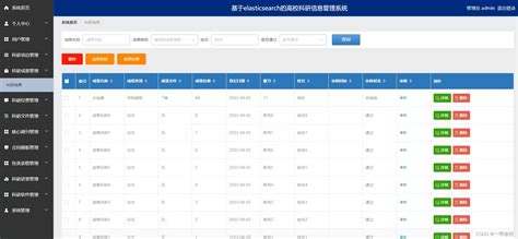 基于springbootvue高校科研信息管理系统的设计与实现 Csdn博客