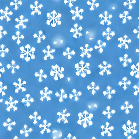 Blue Snowflake Pattern · Creative Fabrica