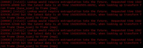 Time Stamp Warning And Robot Loses Its Pose · Issue 914 · Ros Navigation
