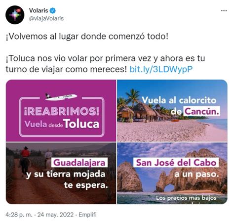 Volaris Anunció Nuevas Rutas En El Aifa Infobae