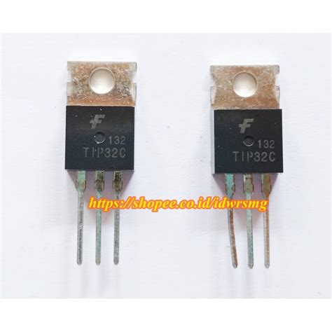 Jual Tip32 Tip32c Transistor Pnp To 220 55v 3a 100v To 220 40w Shopee Indonesia
