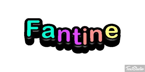 Fantine Name Animated  Logo Designs