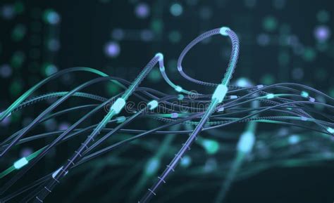 Cyber Network Big Data Digital Nano Space Metaverse Of The Coding