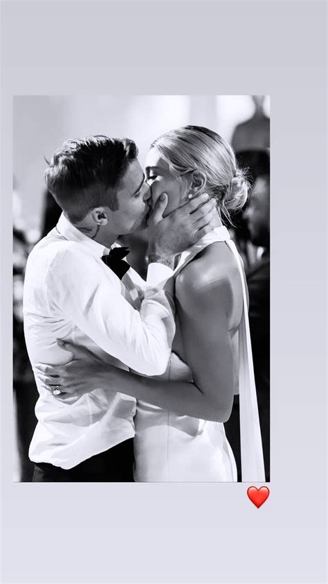 Justin Bieber Locking Lips With Wife Hailey Bieber For A Steamy Kiss Is