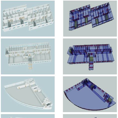 Example Of 3d Indoor Models Based On A Josm And B Indoorgml Download Scientific Diagram