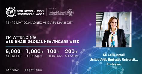 Dr Leila Ismail On Linkedin Abu Dhabi Global Healthcare Week