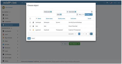 Request Access Evolveum Docs