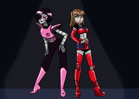 HELLO AND WELCOME Sexy Robots Together Mettaton And Courtney