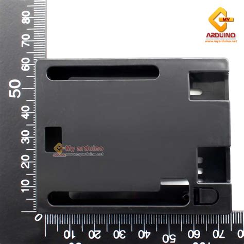 arduino uno r3 acrylic case box กล่องพลาสติก สีดำ สำหรับ arduino uno case v2 ขาย arduino