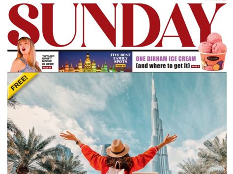 Free Sunday Newspaper Launches In Dubai Time Out Dubai